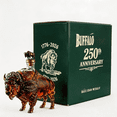 3D Sculpted Buffalo Shaped Glass Whiskey-Bottle, 250th Anniversary ...