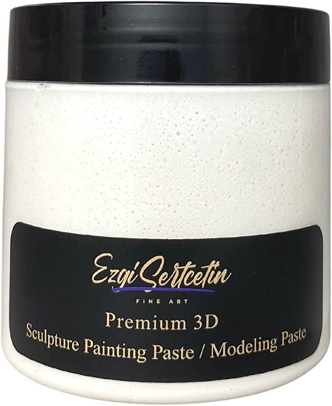 3D Sculpture Painting & Modeling Paste, Metallic & Neon Colors, 6 oz ...