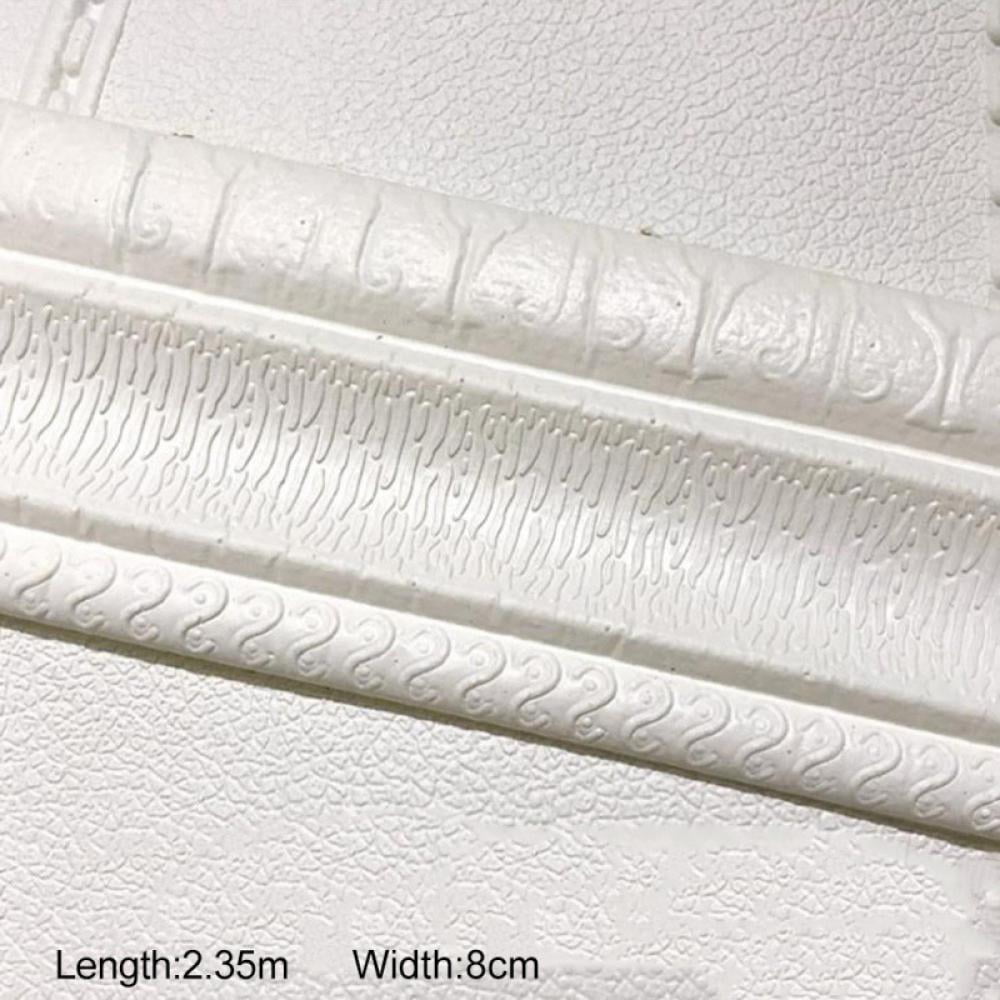 3D Self-Adhesive Foam Sticker Waterproof Molding Trim Peel and Stick ...
