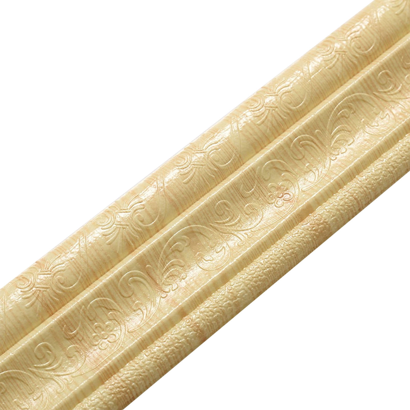 3D Self-Adhesive Wall Edging Strip - Soft PE Foam, Flame-Retardant ...