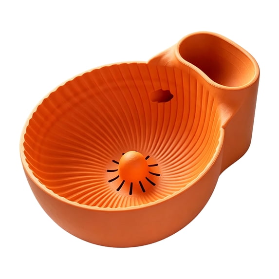 3D Self Spinning Berry Washing Bowl, Berry Bowls with Holes Ceramic ...