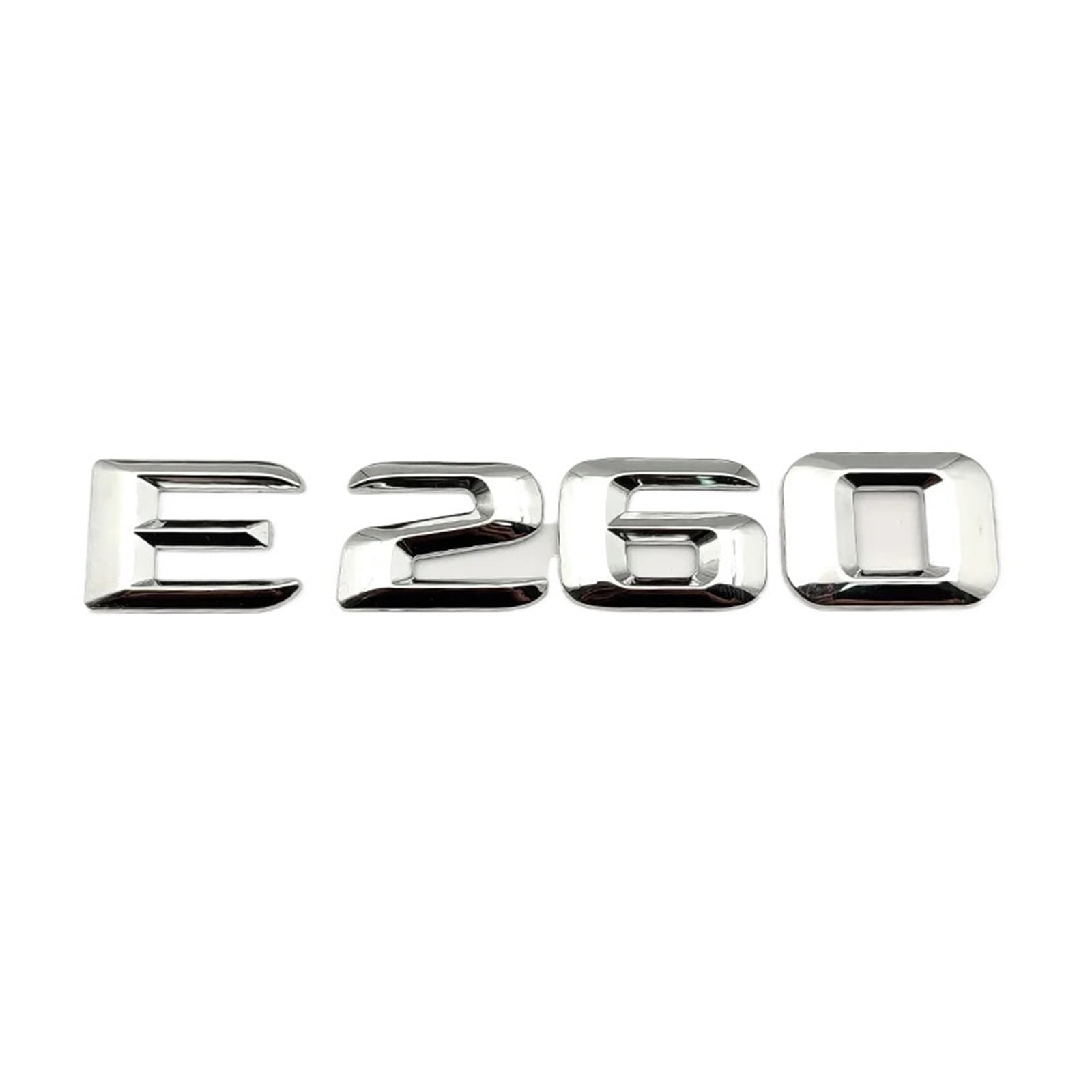 3D Self-adhesive Letters For Car Stickers E200 E220 E260 E320 E350 ...