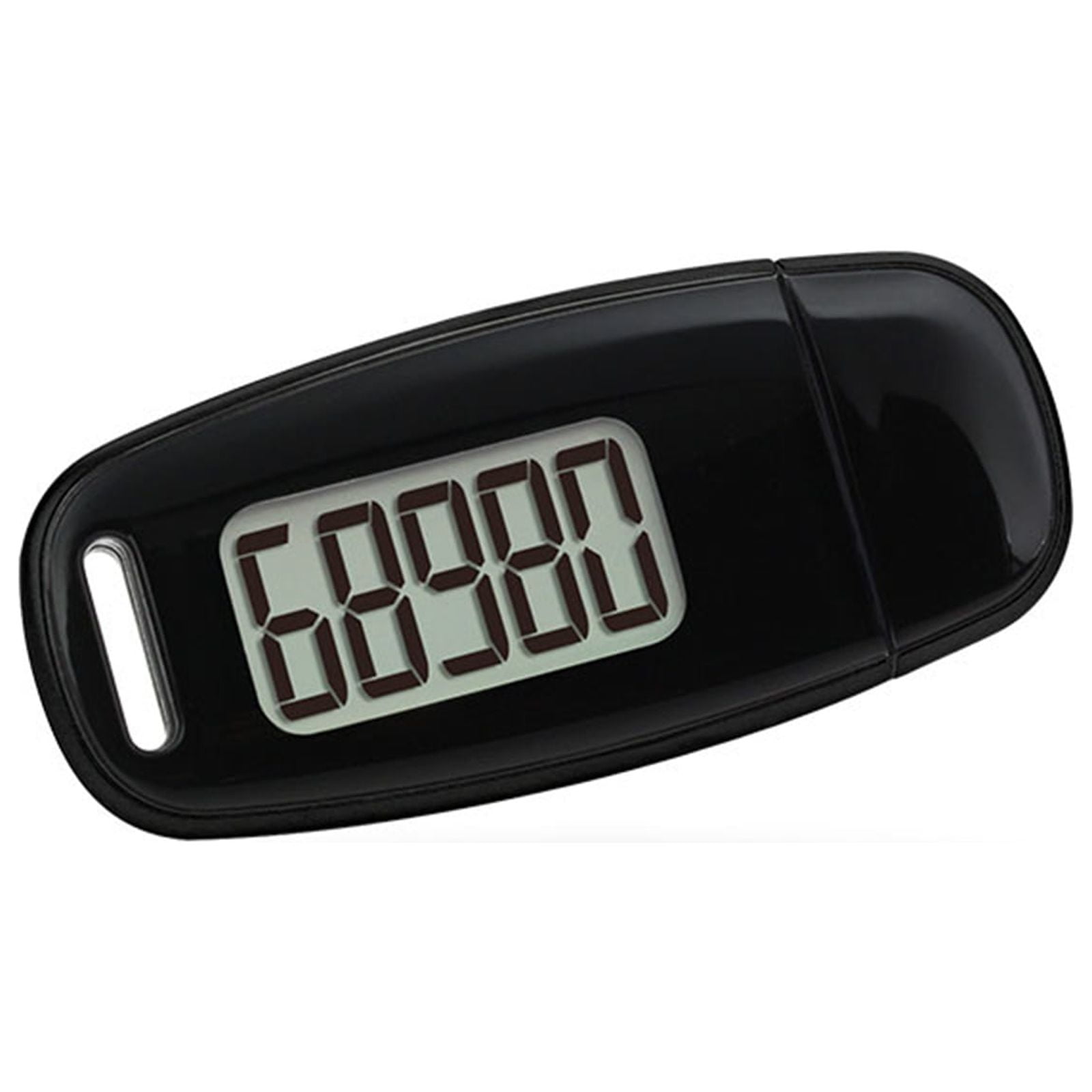 3D Sensor Pedometer Step Counting Device with Blue Backlight Clip-on ...