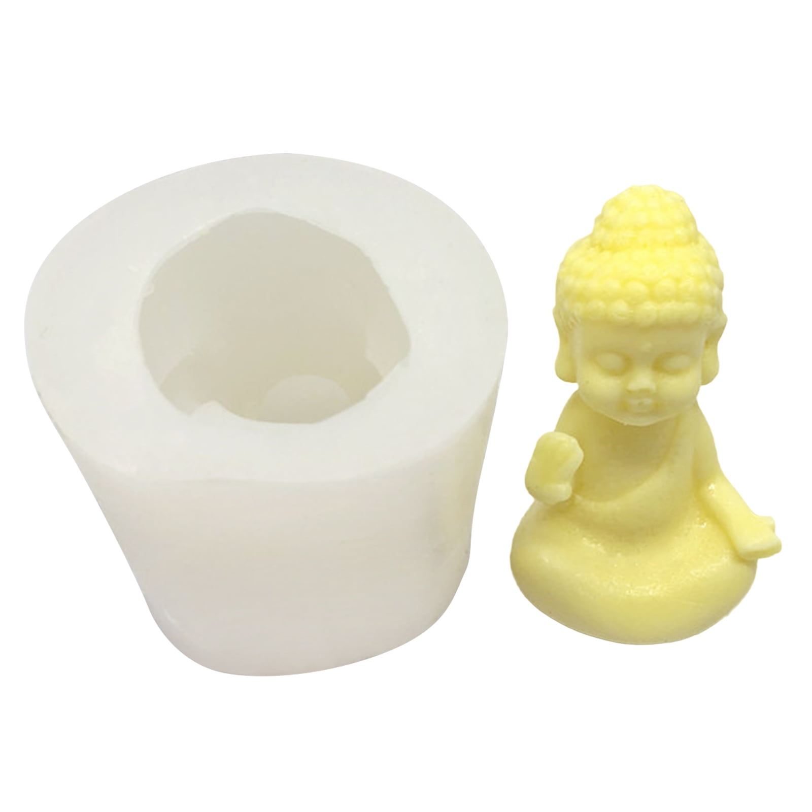 3D Shape Silicone Mold Cake Candle Soap Gypsum Resin Mould ...