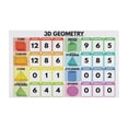 3D Shapes Anchor Chart Geometry Math Poster with Real Life Examples ...