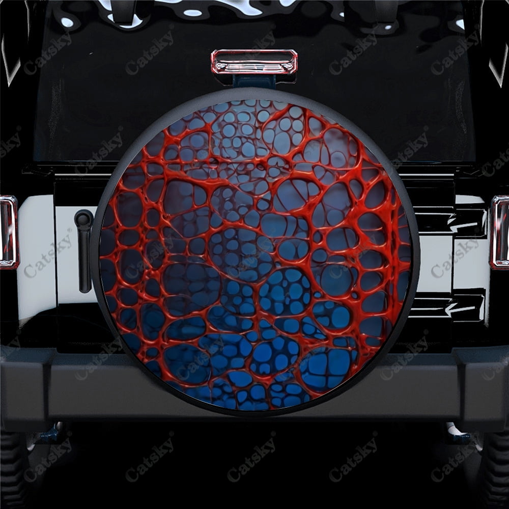 3D Shapes Polyester Universal Spare Wheel Tire Cover Custom Tire-Covers ...