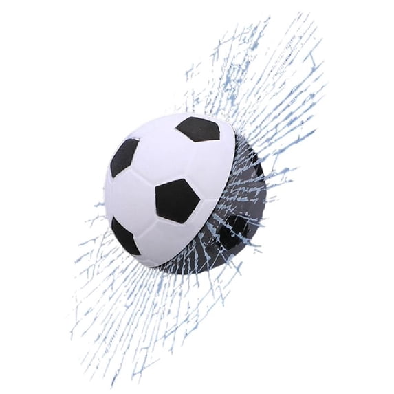 3D Shattered Glass Effect Car Decal For Funny Balls Pranks And Vehicle ...
