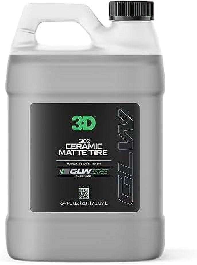 3D SiO2 Ceramic Matte Tire Shine, GLW Series | Hydrophobic Formula ...