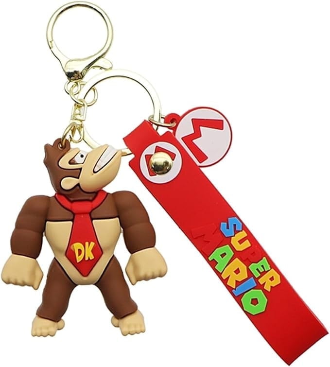 3D Silicone Donkey Kong Keychain - Walmart.com