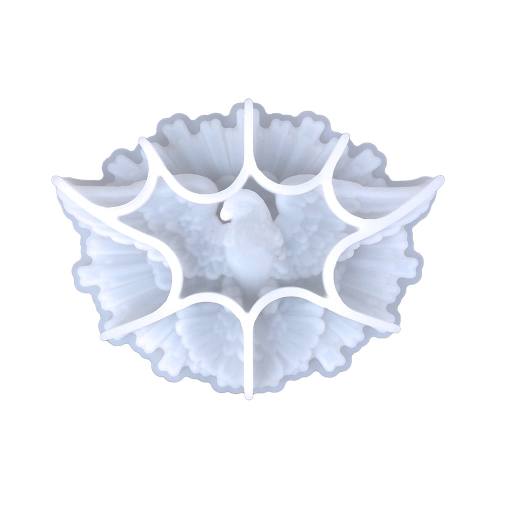 3D Silicone Mold for Peace Bird Shapes Craft Wall Hanging Ornament 3D ...