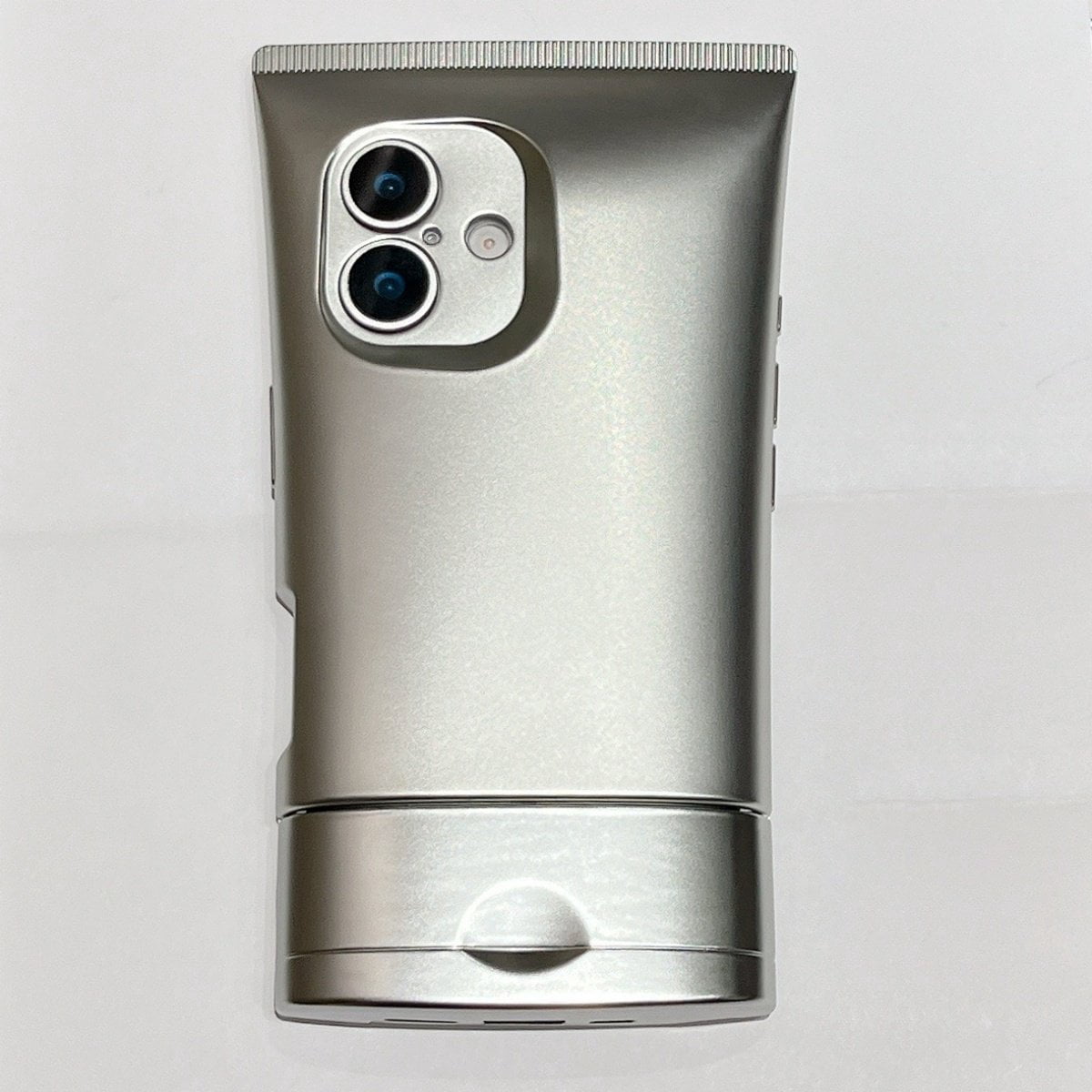3D Silver Facial Cleanser Case for IPhone 16 Pro/15 Pro, Cute Creative ...