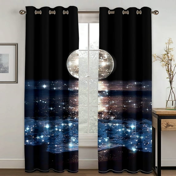 3D Simple Art Style Pink Flower Sunshade Curtains Childrens girls Room ...