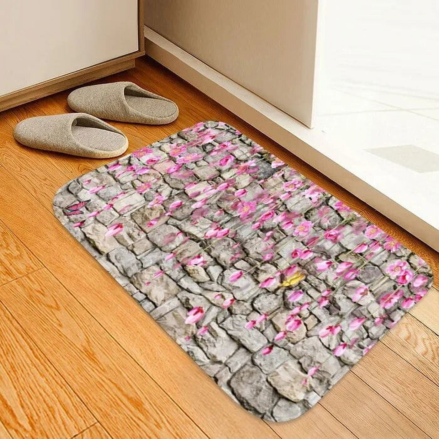 3D Simple StPrinted Entrance Door Mat Modern Anti-slip Bedroom Living ...
