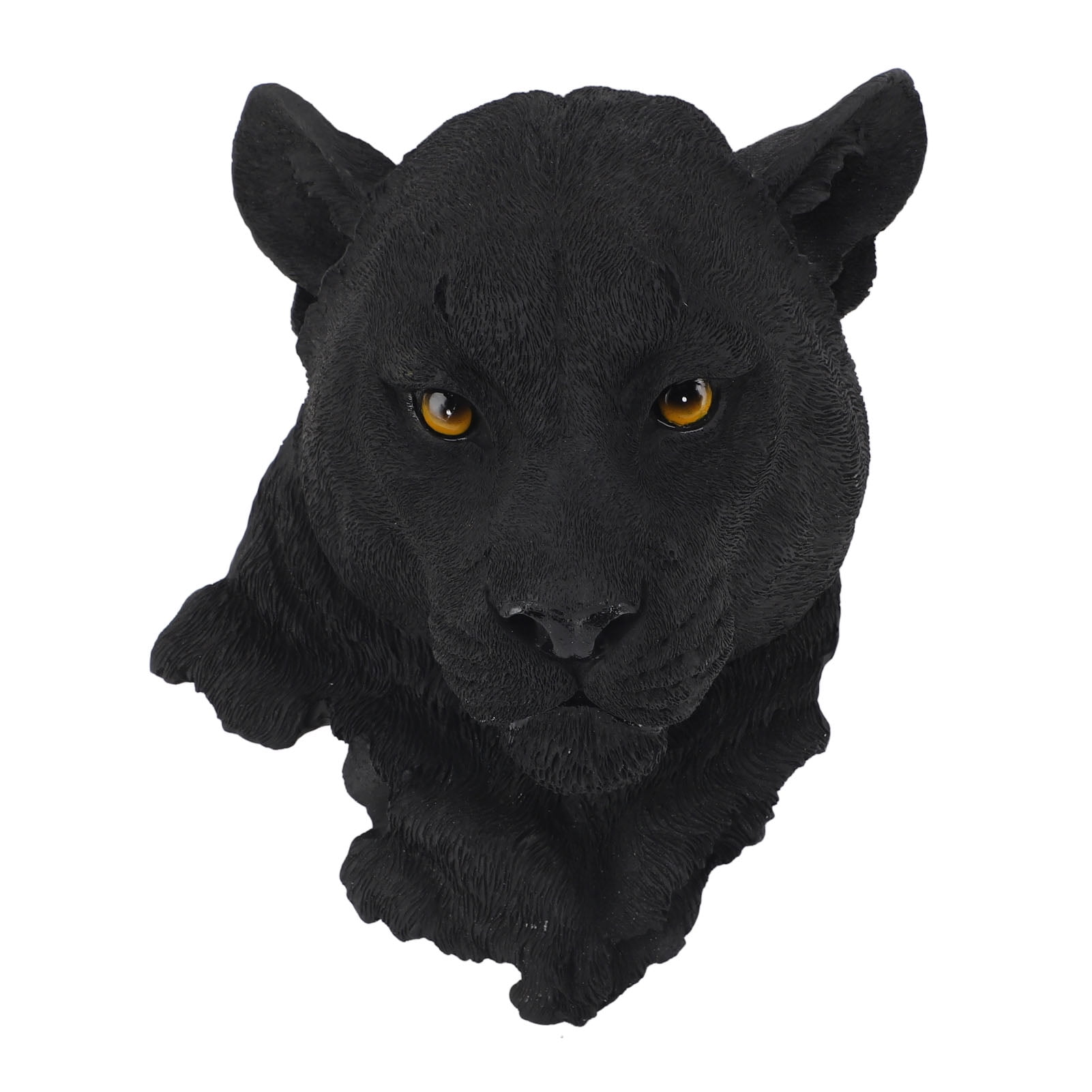 3D Simulation Animal Head Statues Wall Decor Resin Unique Animal Head ...