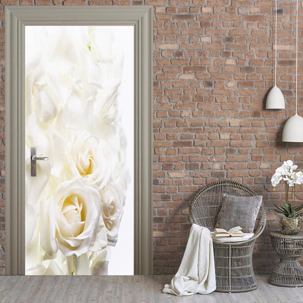 3D Simulation Gate Door Sticker For Living Room Bedroom Decoration ...