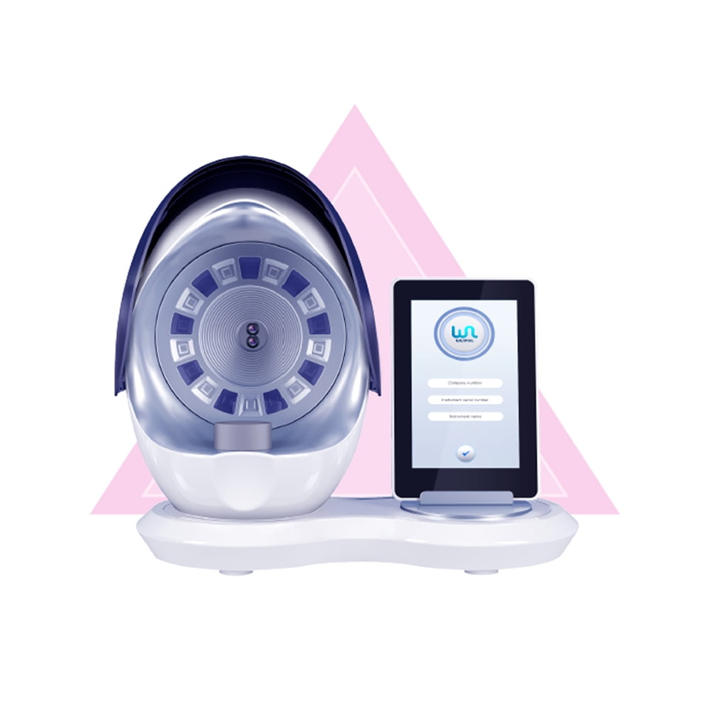 3D Skin Detector, Smart Skin Analyzer with 12 Million Dual Cameras, 3 ...