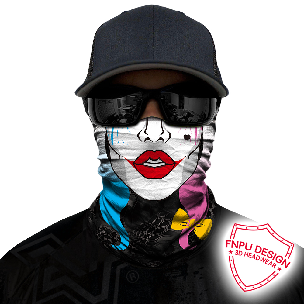 3D Skull Skeleton Balaclava Seamless Motorcycle Neck Face Shield Mask ...