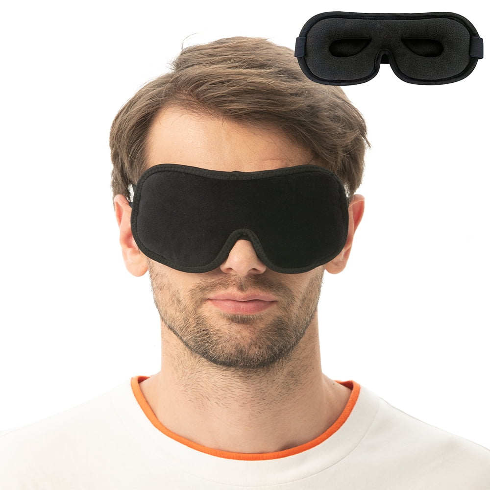 3D Sleep Eye Mask for Men and Women, Eye Shade Covers for Sleeping, 100 ...