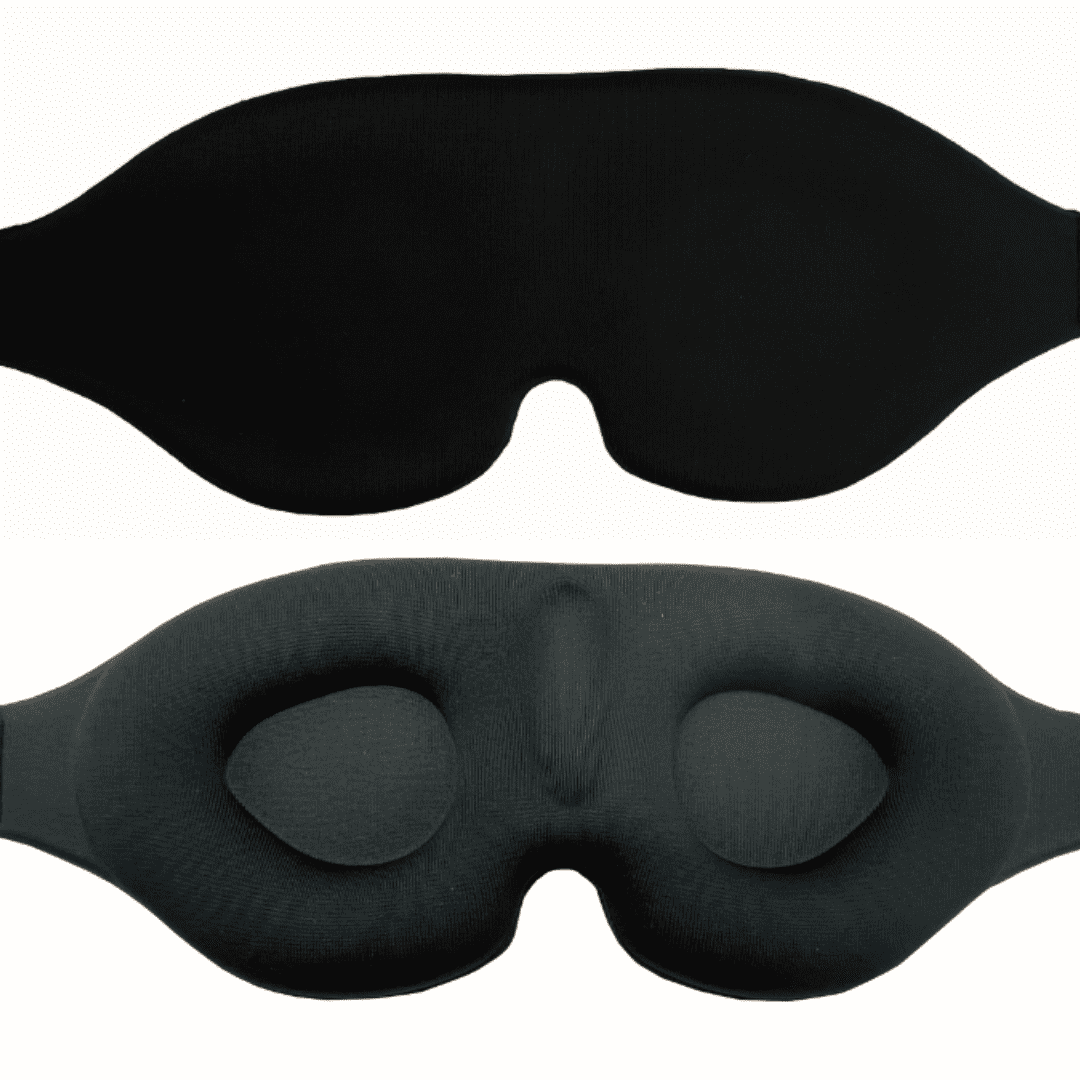 3D Sleep Mask for Side Sleepers, Back Sleepers, Stomach Sleepers, 100% ...