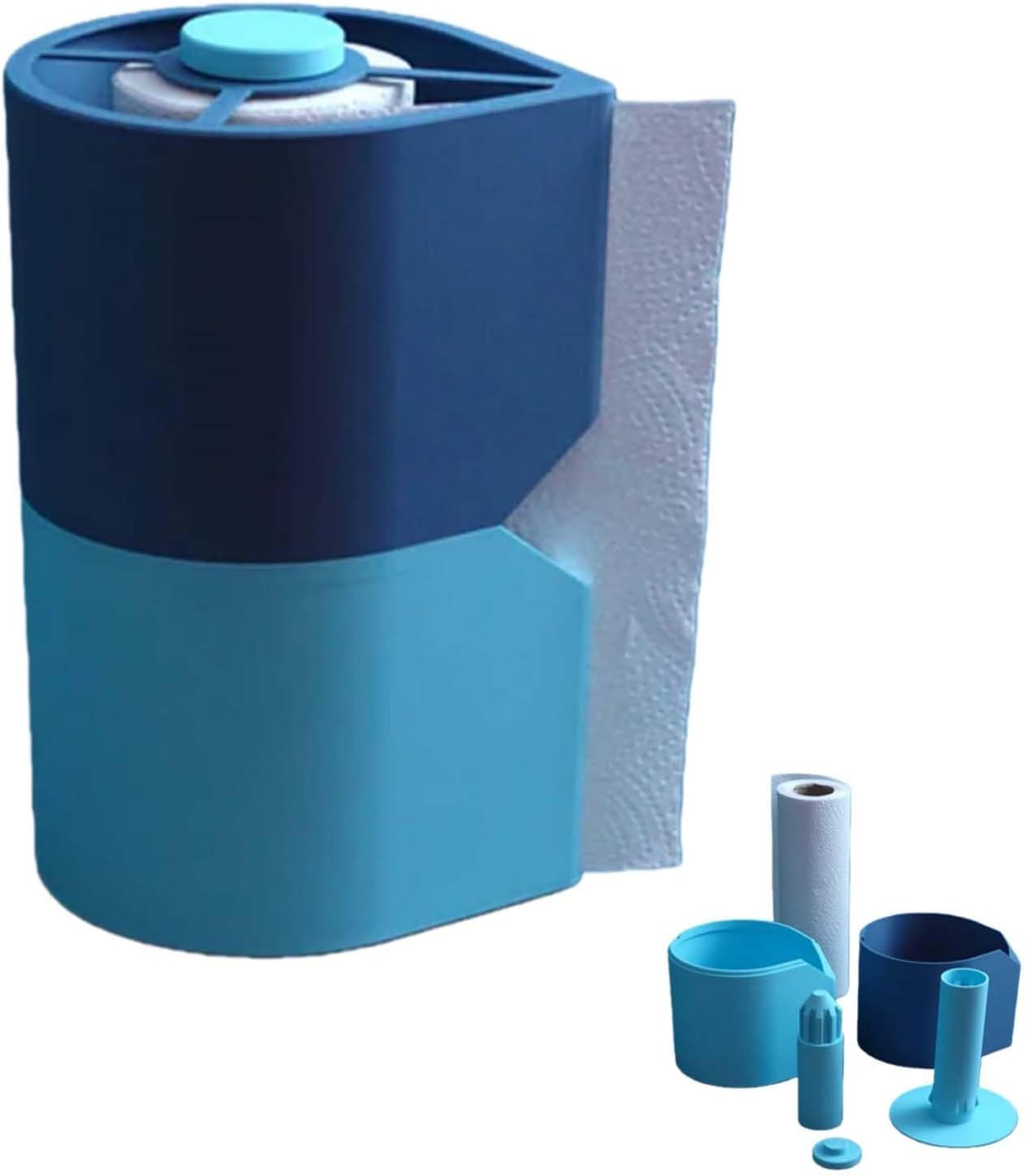 3D Smart Paper Towel Holder - Wall Mounted Dispenser - Walmart.com