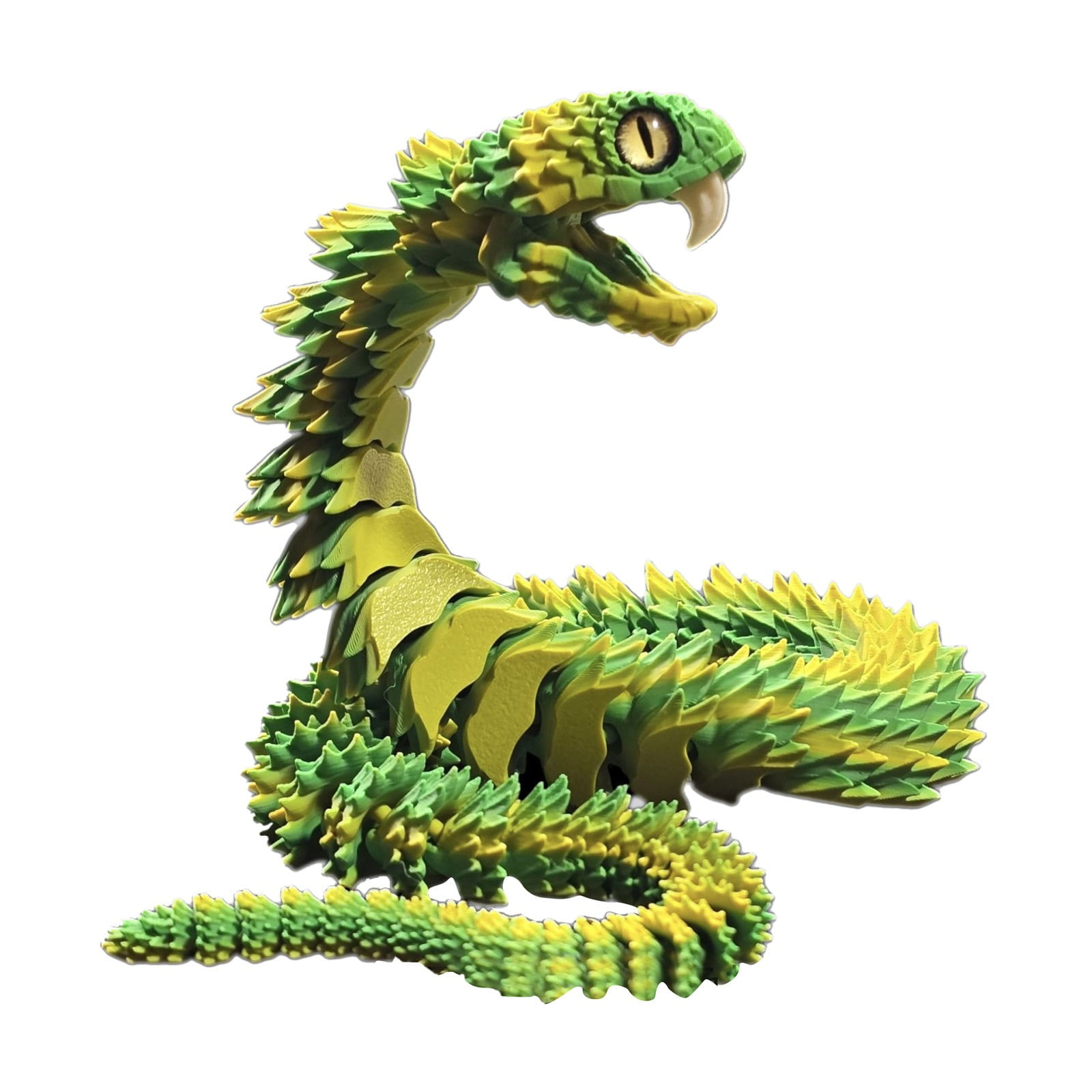 3D Snake Printing Movable Joint Model Handmade Toy Ornaments Creative ...