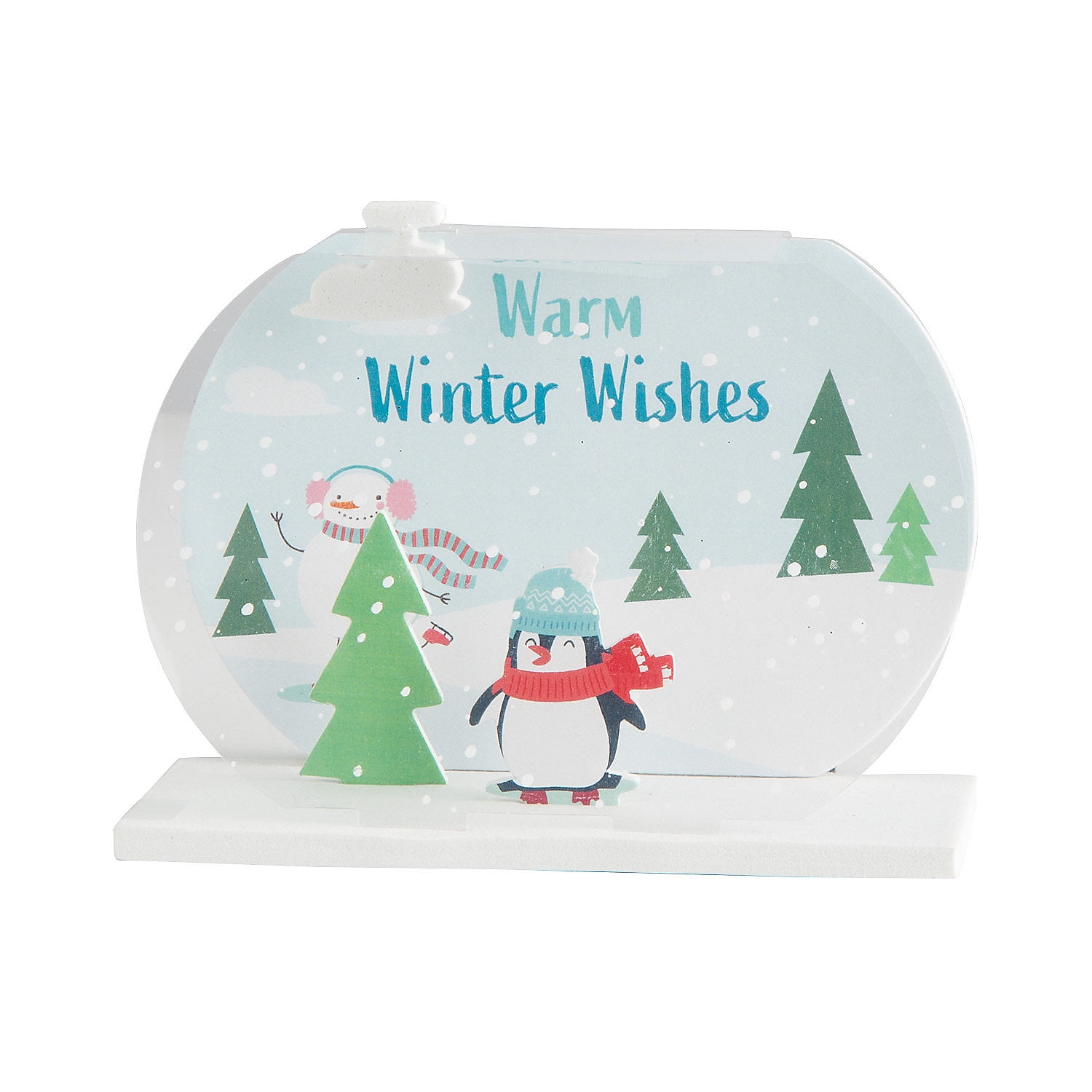 3D Snowy Winter Scene Craft Kit, Makes 12, Craft Kits, Winter, 12 ...