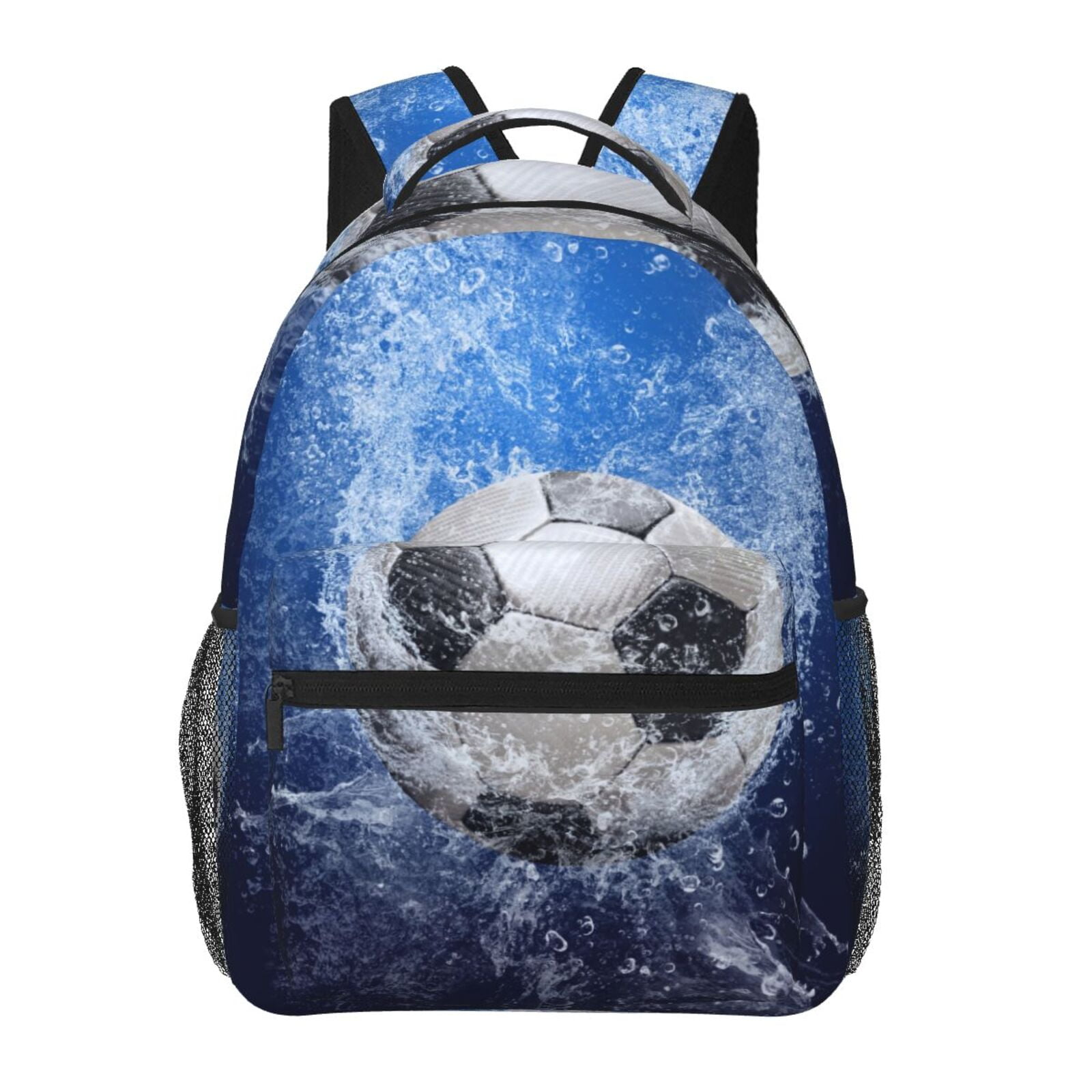 3D Soccer Ball Backpack for Men Women Laptop Backpack Hiking Backpack ...
