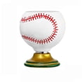 3D Soccer Ball Shaped Rotating Drinking Glass Cup, Clear Black & White ...