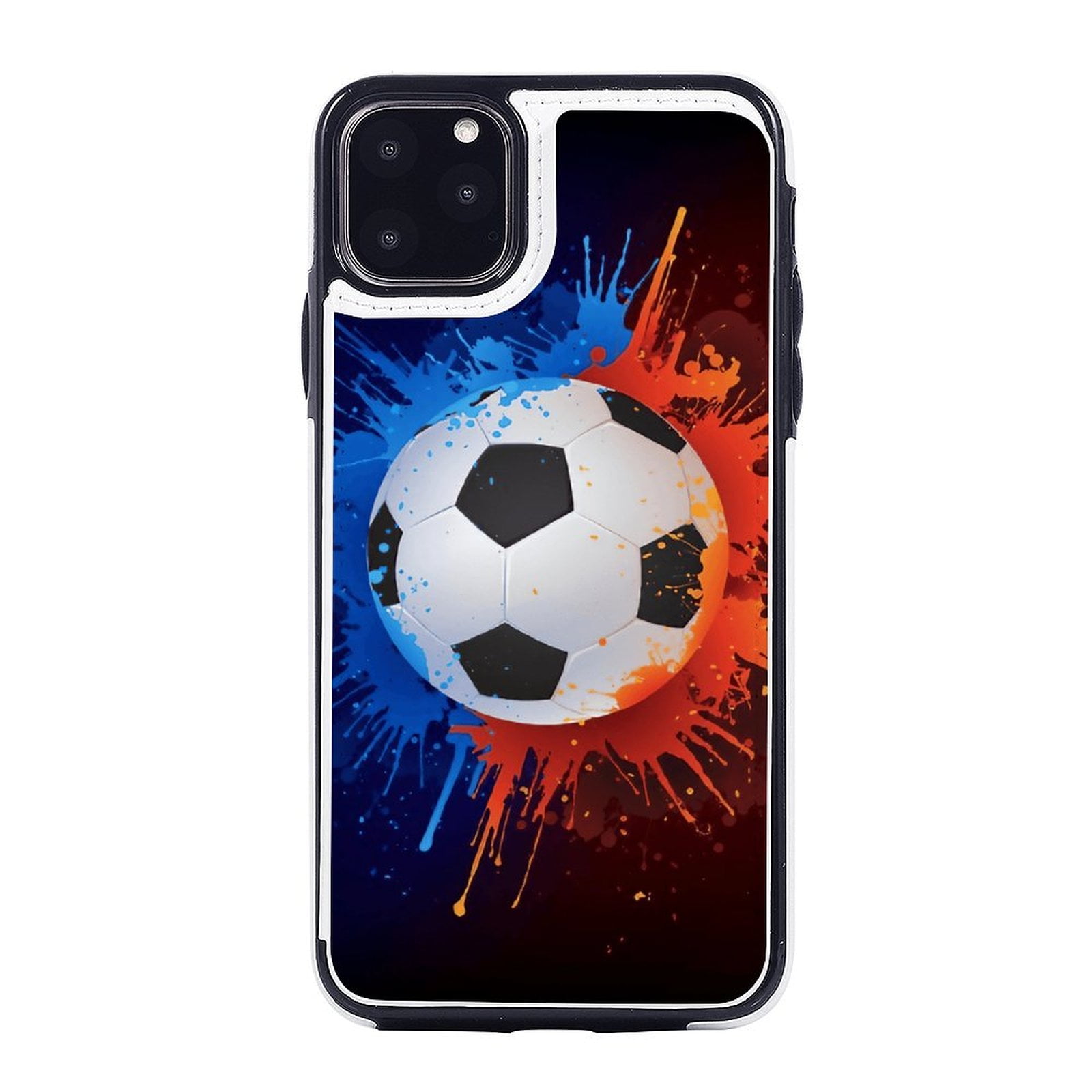 3D Soccer Football Leather Wallet Case for iPhone 16 15 14 13 12 11 Pro ...