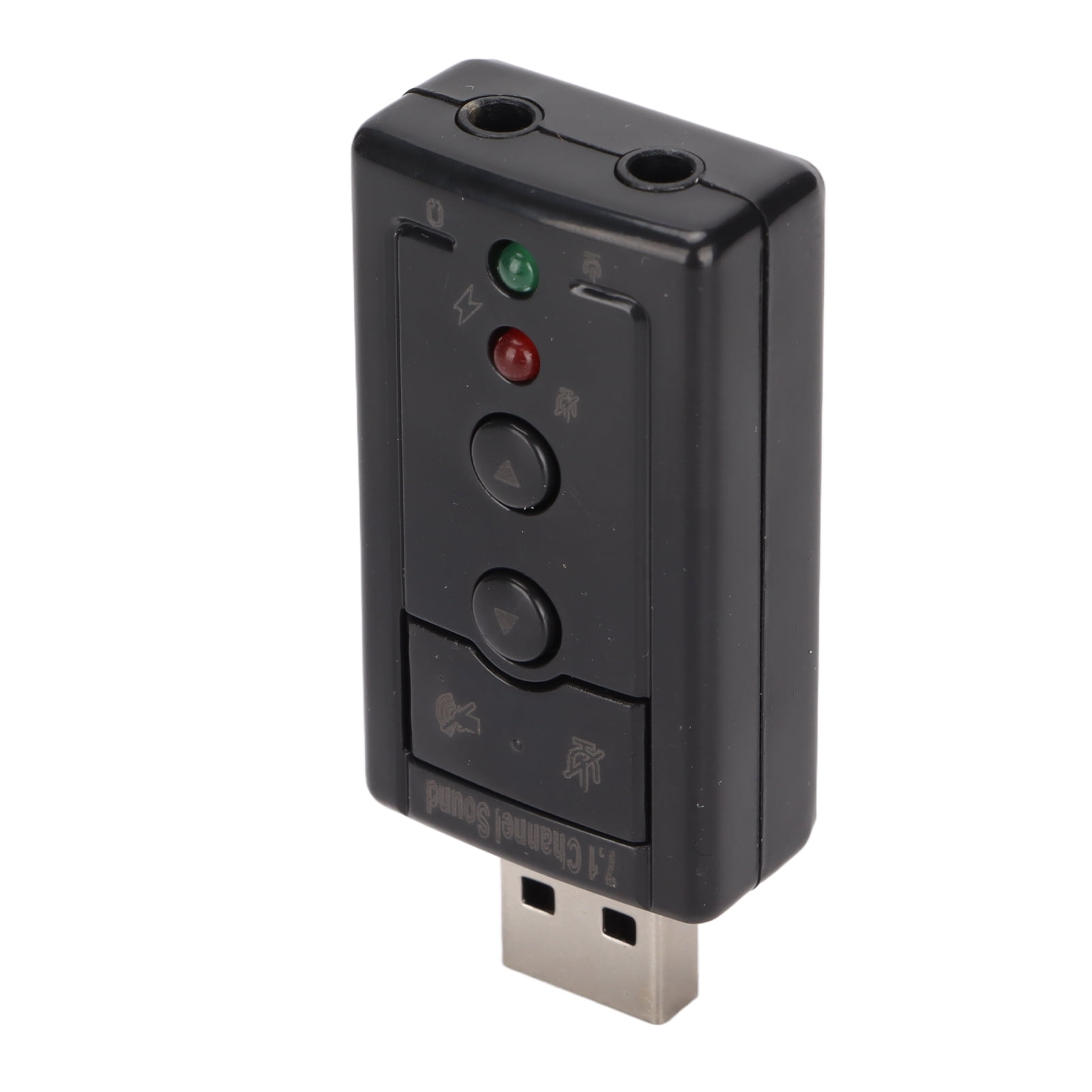 3D Sound Card, ABS Internal Amplifier Virtual Sound Card External ...