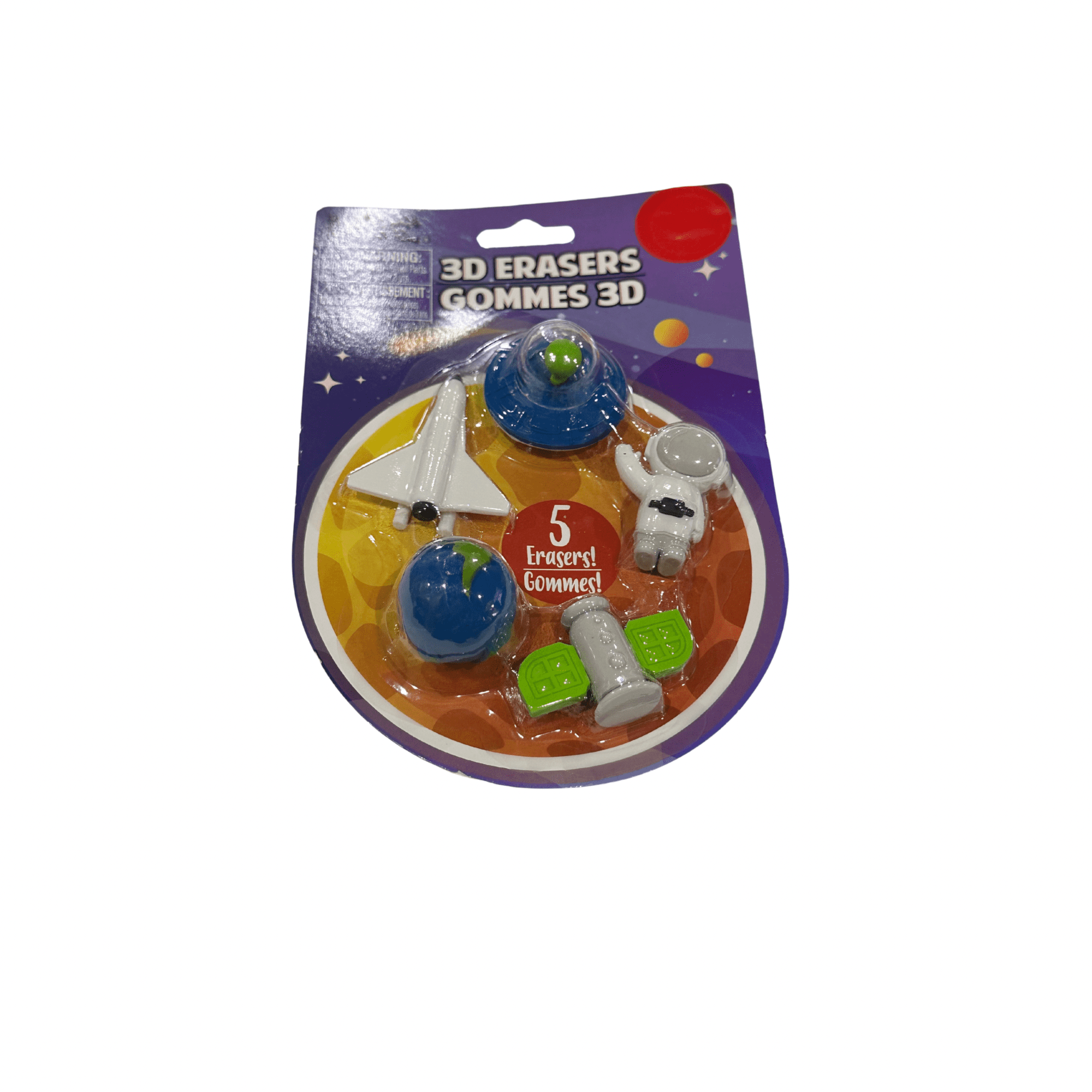 3D Space Erasers - Walmart.com