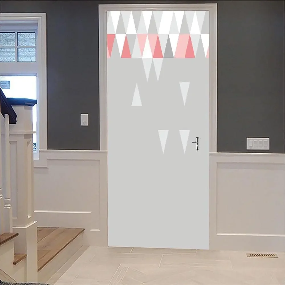 3D Space Sphere Door Stickers Wallpaper Solid Geometry Sticker Mural ...