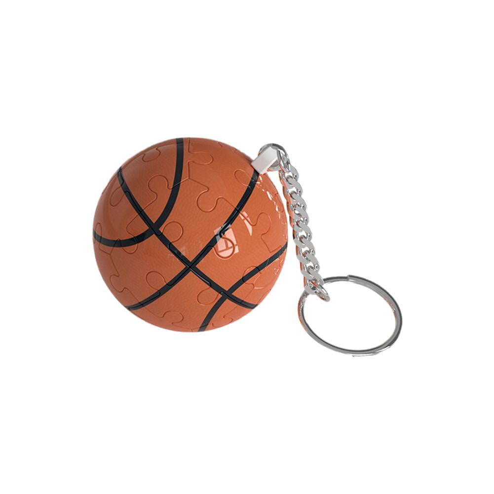 3D Sphere Puzzle Ball - DIY Crystal Building Blocks Keychain Toy for ...