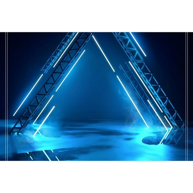 3D Stage Backdrop For Photography Glitter Purple Light Optical Starry ...