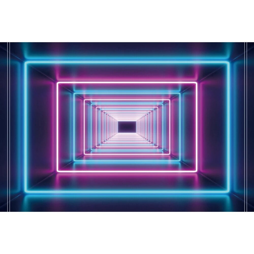 3D Stage Backdrop For Photography Glitter Purple Light Optical Starry ...