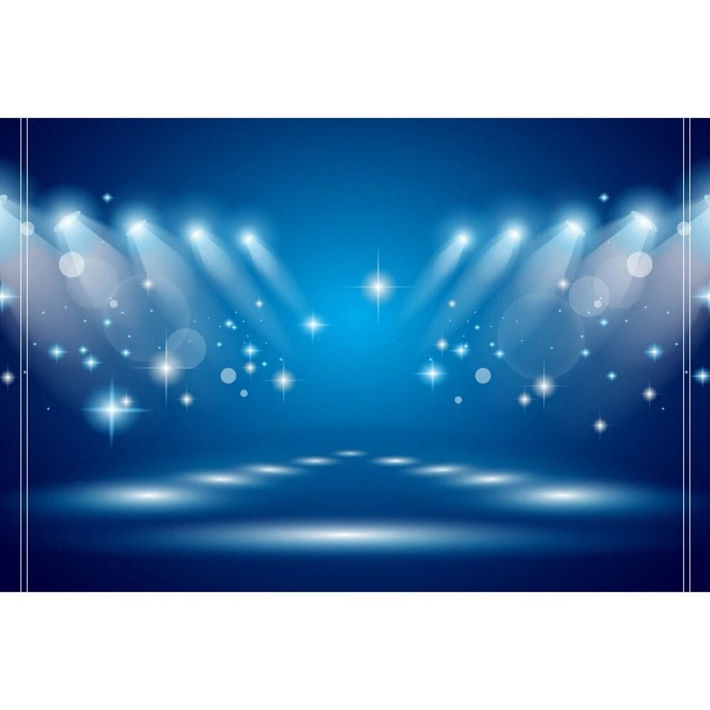 3D Stage Backdrop For Photography Glitter Purple Light Optical Starry ...