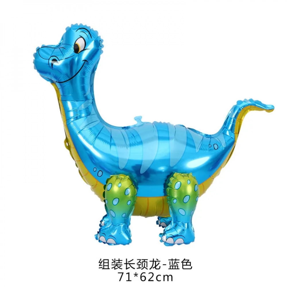 3D Standing Dinosaur Balloon Cartoon T Rex Dino Foil Balloon for Party ...