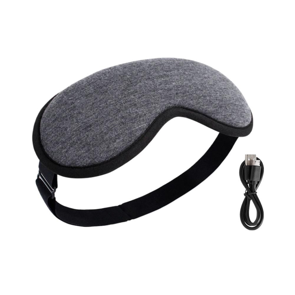 3D Steam Hot Compress Eye Mask Eyestrain Relief Adjustable Temperature ...