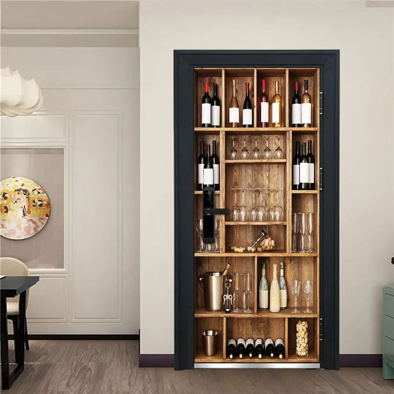 3D Stereo Butterfly Door Stickers for Living Room Bedroom Renew Decal ...