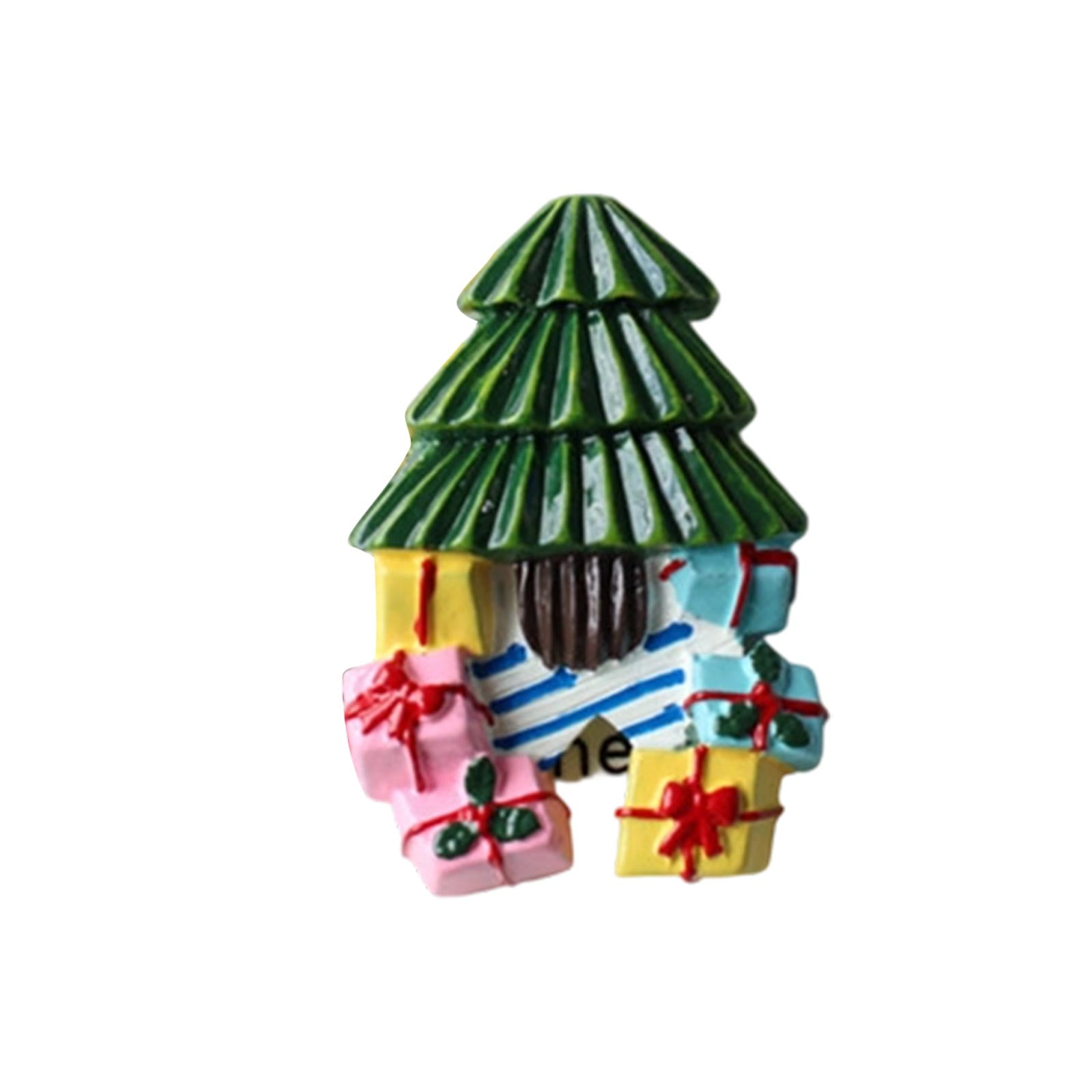 3D Stereoscopic Christmas Tree Stickers - Cute Reusable Refrigerator ...