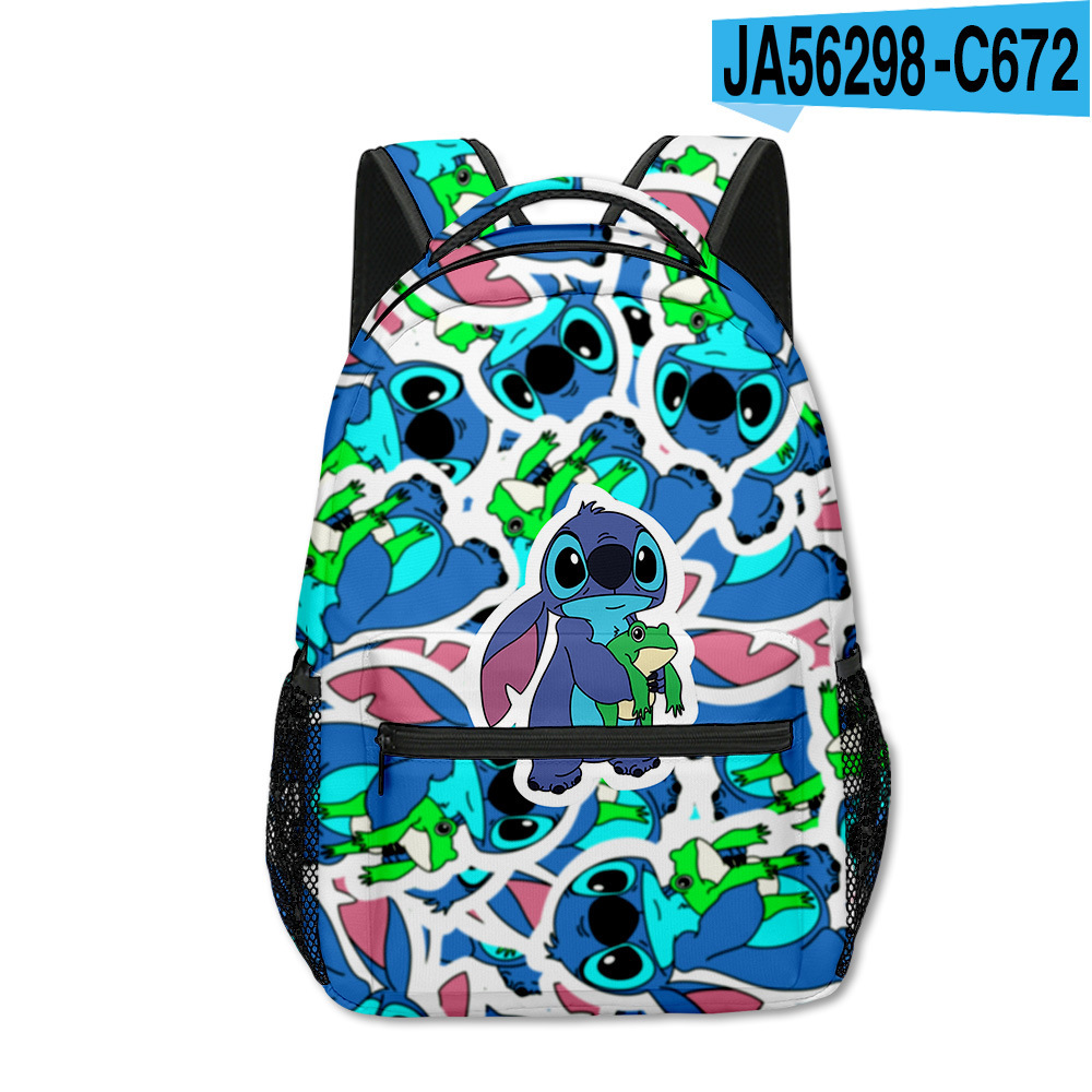 3D Sti_tch Backpack - Cute Cartoon Laptop Backpack for Travel, Hiking ...