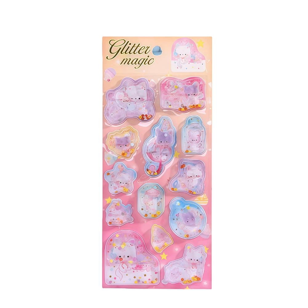 Blarkrus 3D Sticker PVC Kawaii, Cute Cartoon Design with Journal, for ...