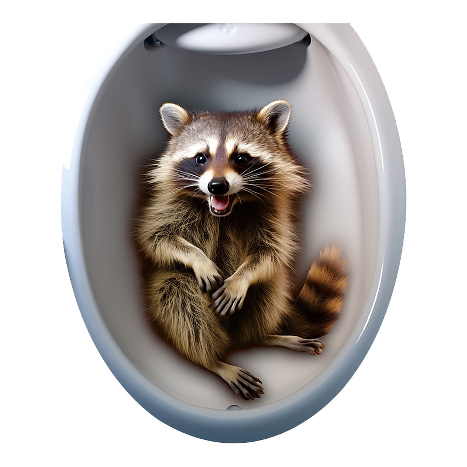 3D Sticker For Toilet | Cute Decal For Toilet| Toilet Decal | Three ...