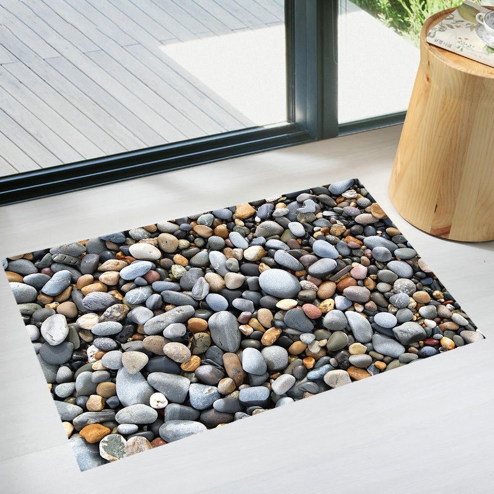 3D Stone Floor Wall Sticker Decor Art Vinyl Home Kitchen Bathroom Decal ...