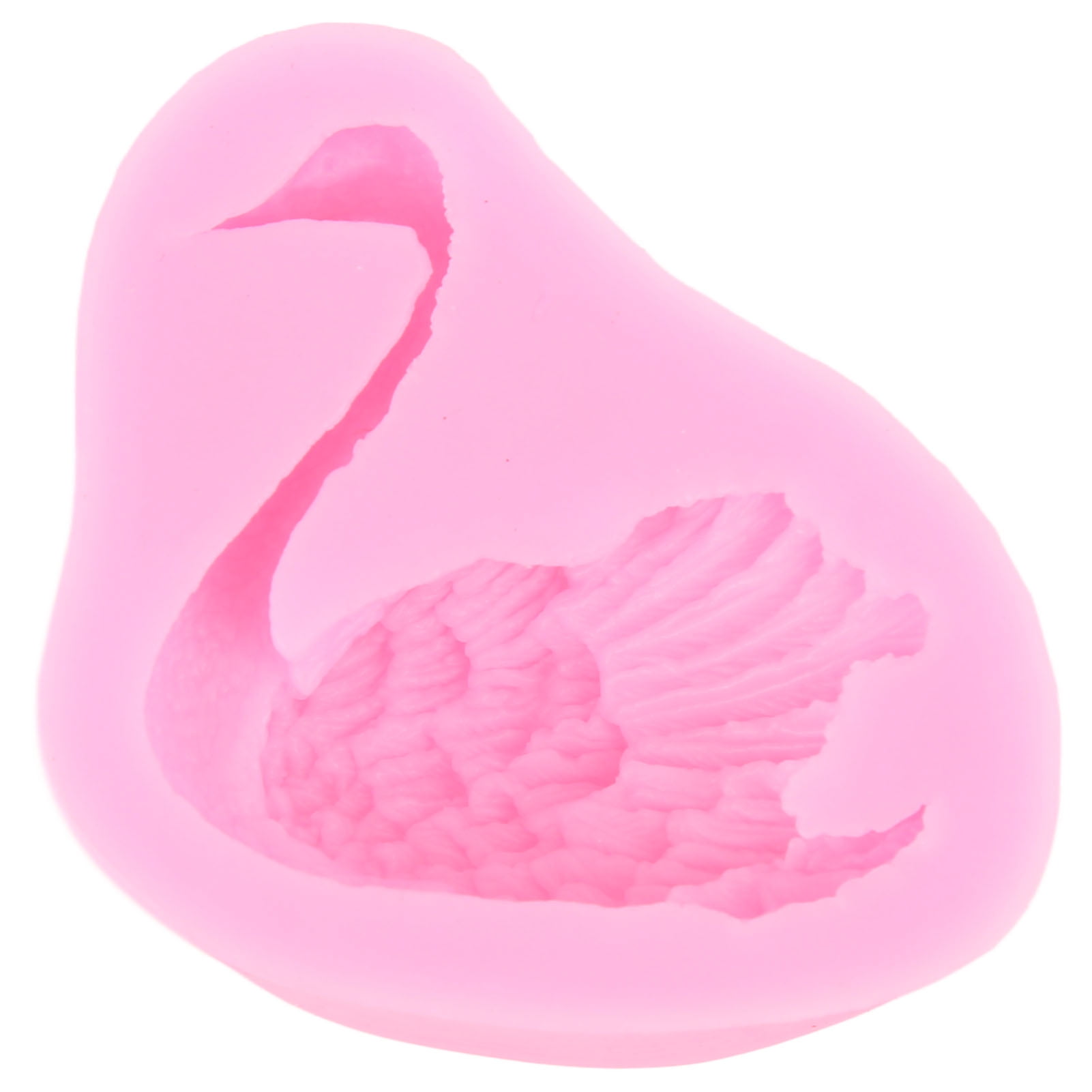 3D Swan Shaped Silicone Molds for Chocolate, Candy & Soap Making - Set ...