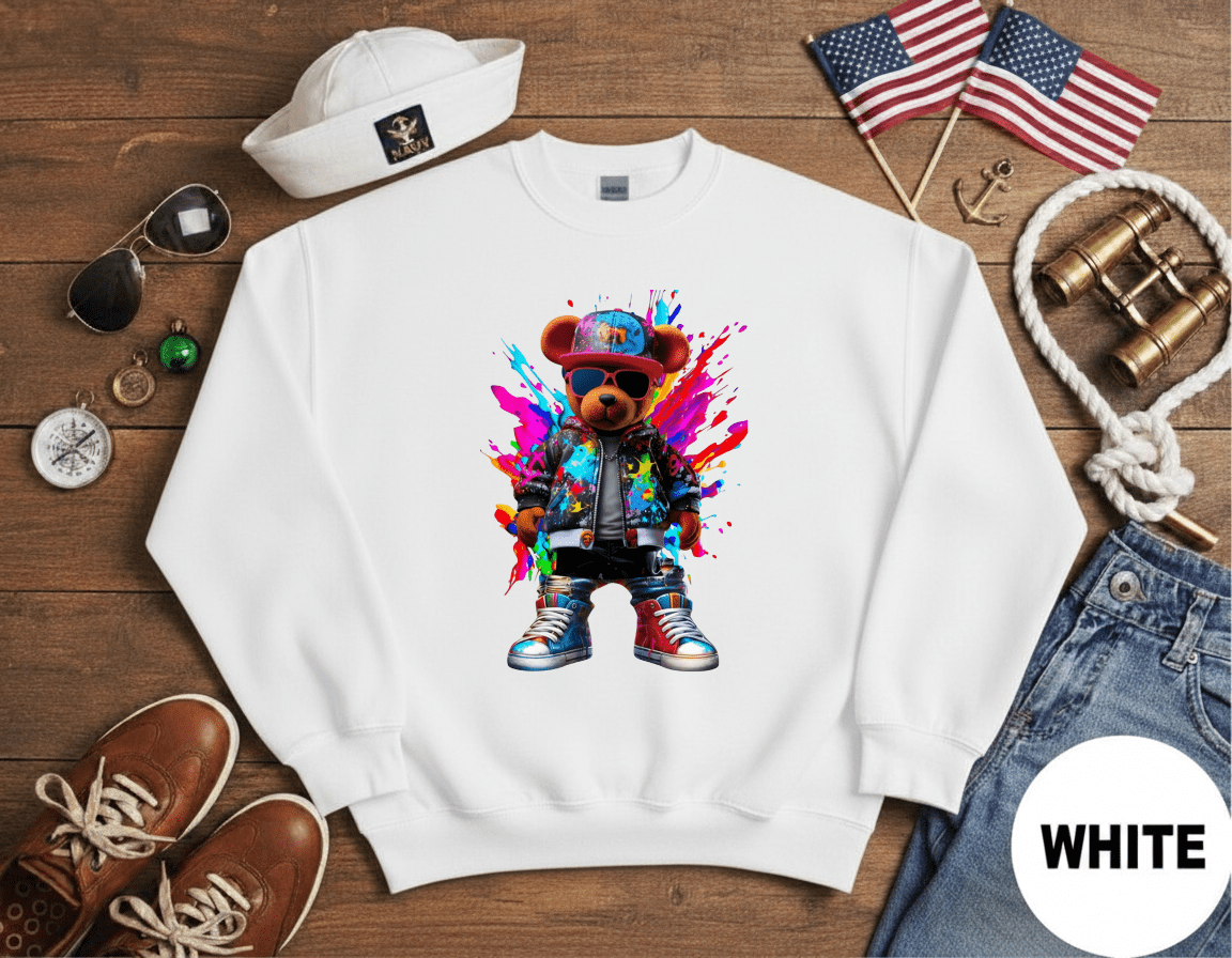 3D Teddy Bear Eye Catching Festive Holiday Fun Celebration Realistic ...