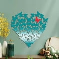 3D Textured Metal Wall Panel, Waterproof Iron Modern Art Sculpture ...