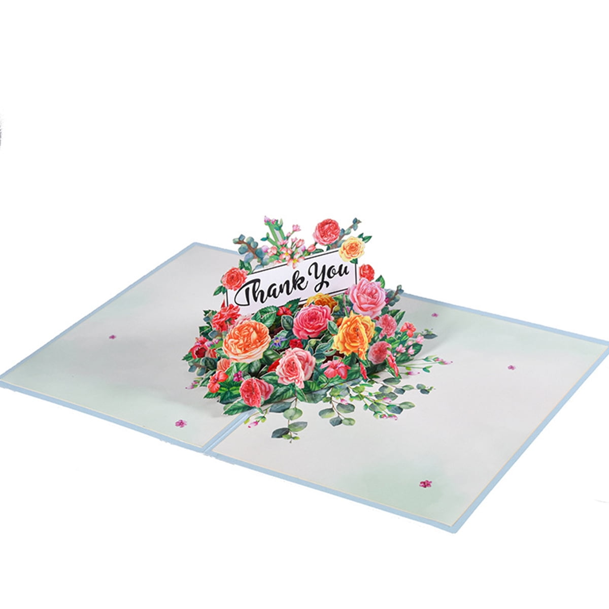 3D Thank You Pop Up Card,Teacher Appreciation Card,Mothers Day Bouquet ...