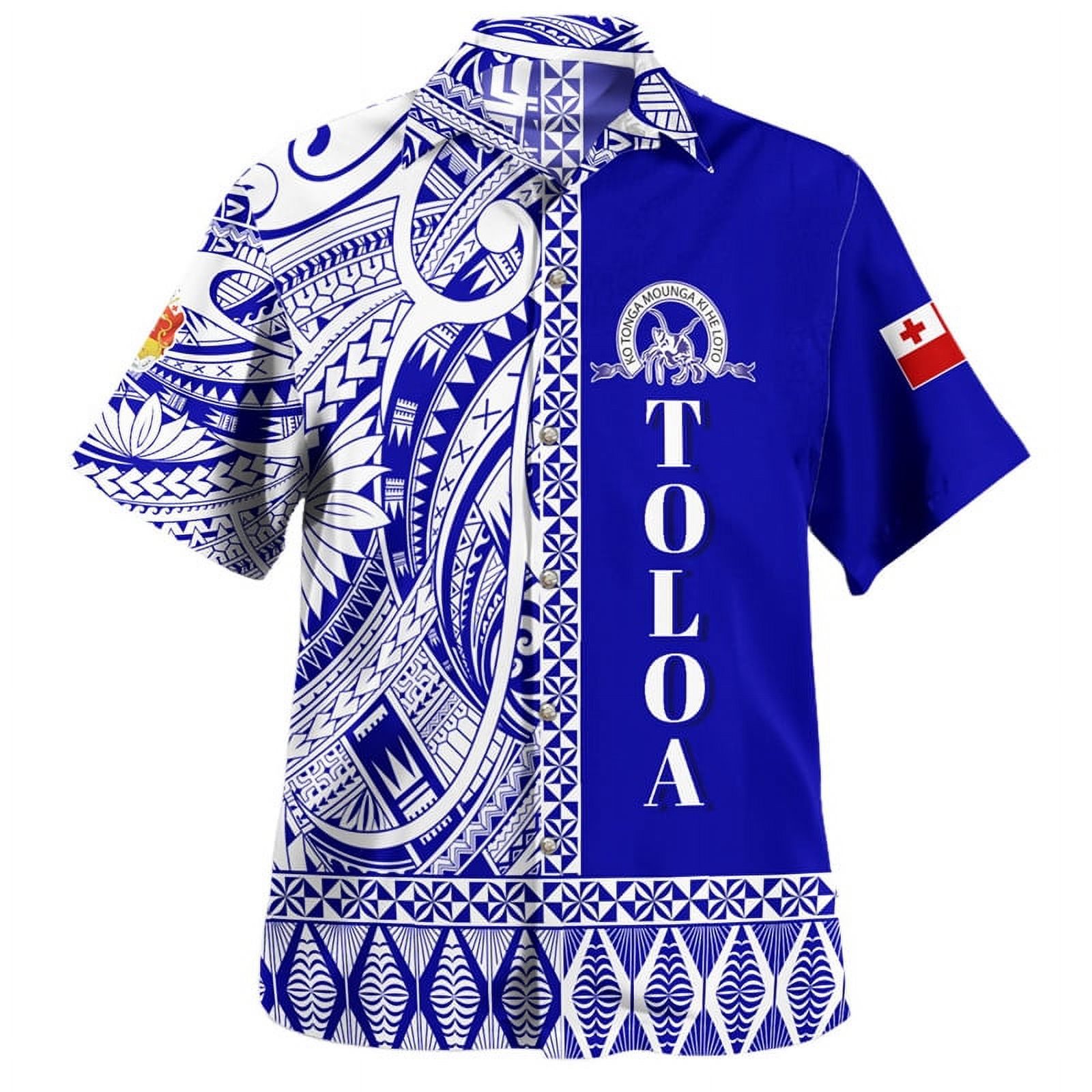 3D The Kingdom Of Tonga National Flag Printing Shirts Tonga Emblem Coat ...