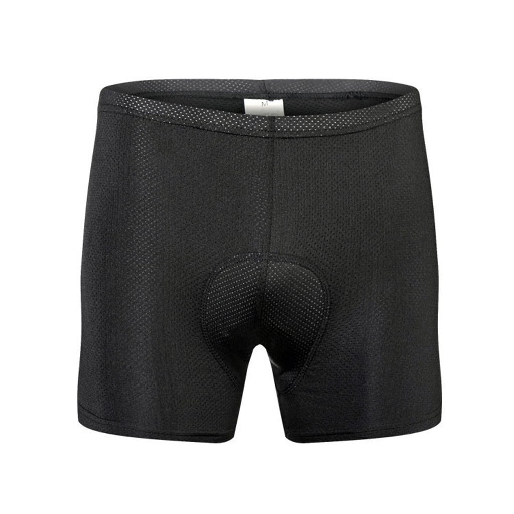 3D Thickened Silicone Gel Padded Cycling Underwear Shorts Pants for Men ...
